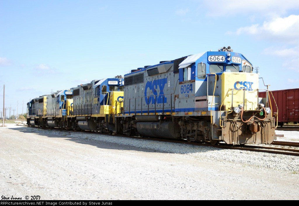 CSX 6064,2727,2336,6444